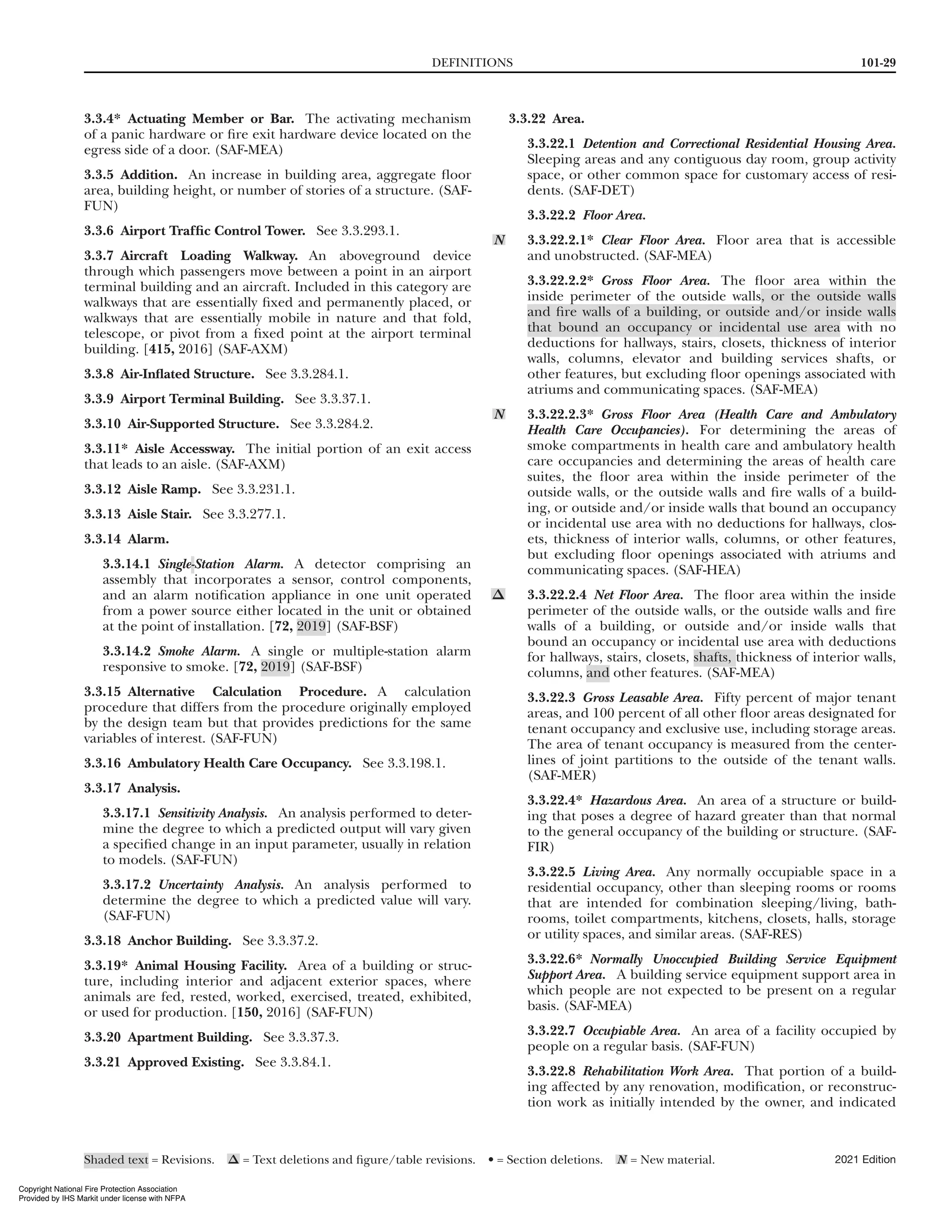 NFPA_101_2021.pdf norma USA seguridad humana | PDF
