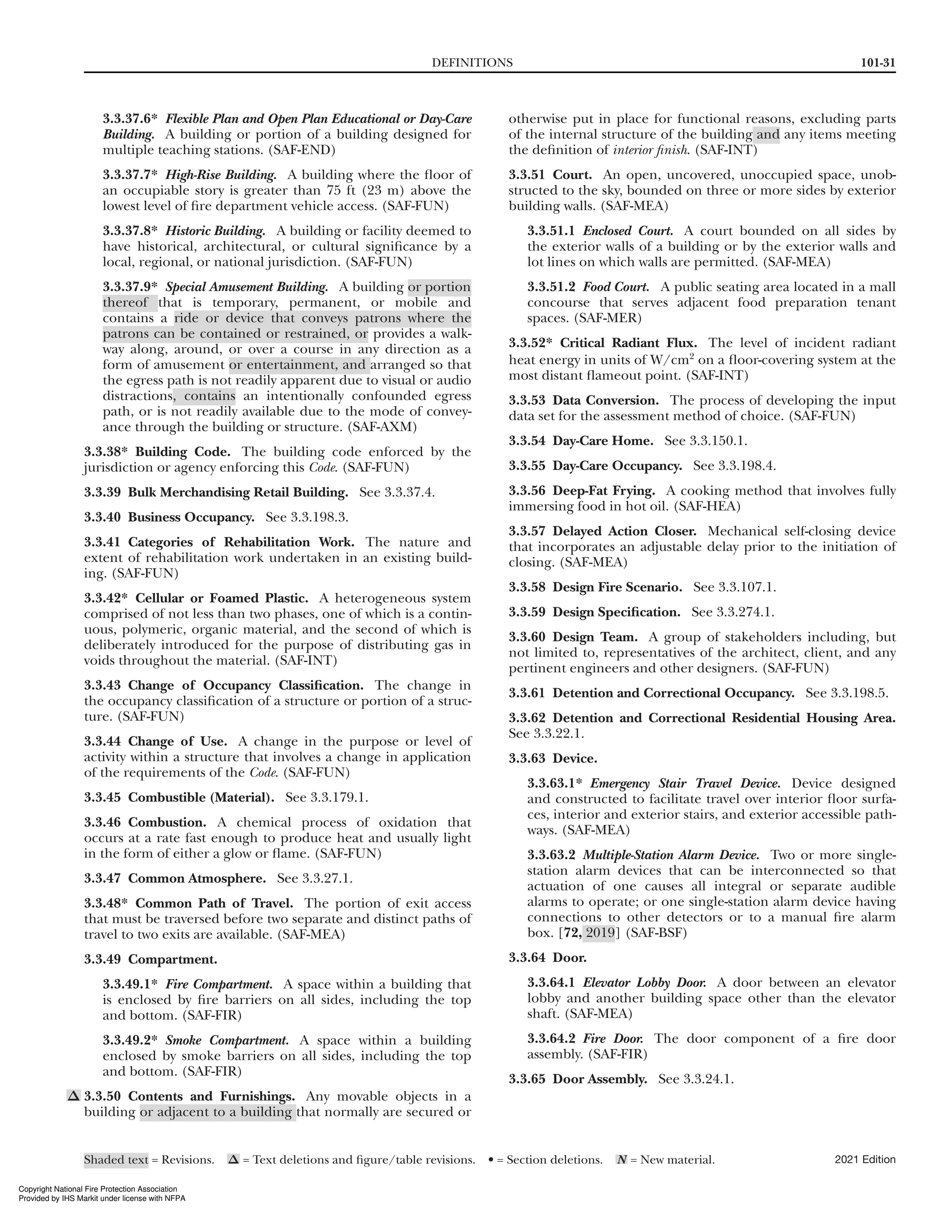 NFPA_101_2021.pdf norma USA seguridad humana | PDF