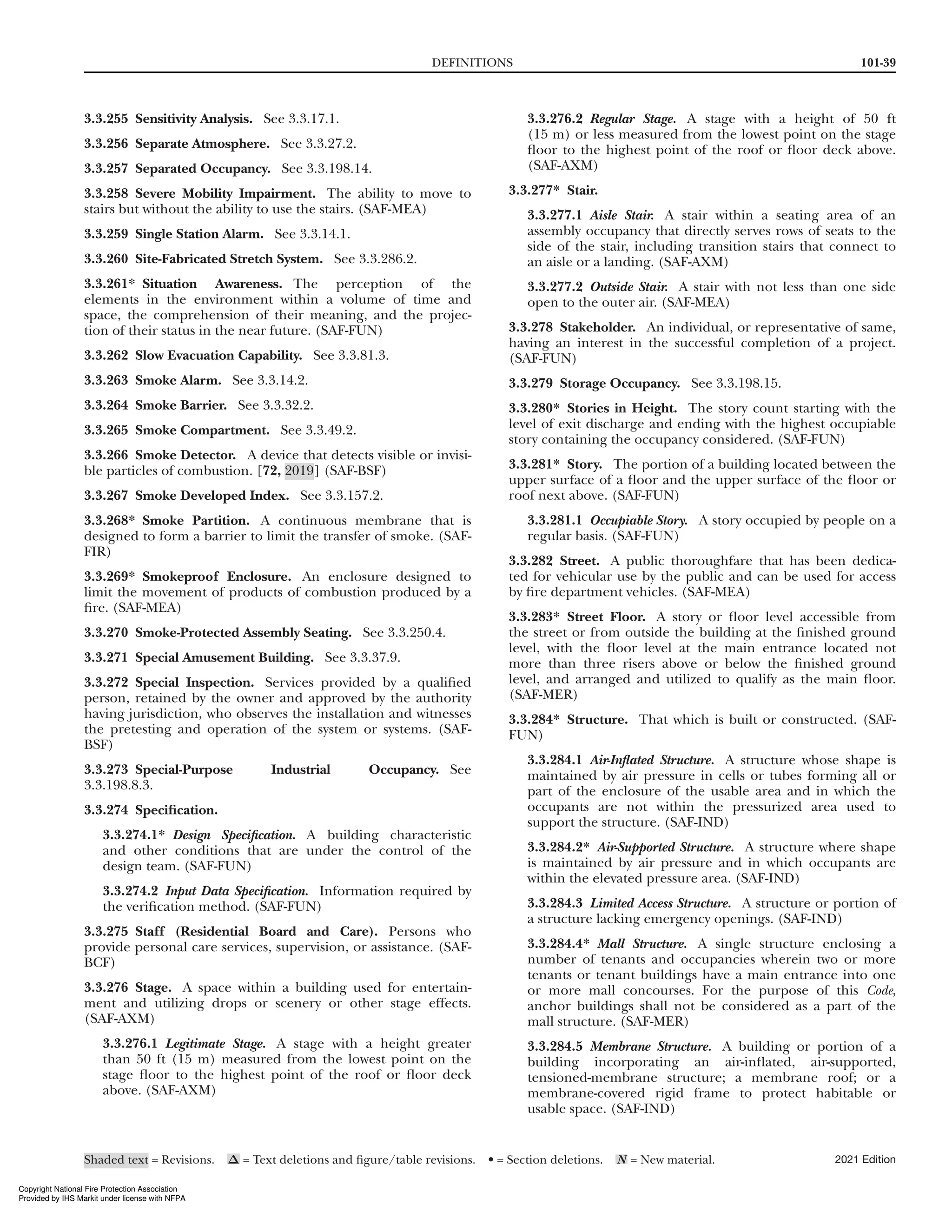 NFPA_101_2021.pdf norma USA seguridad humana | PDF