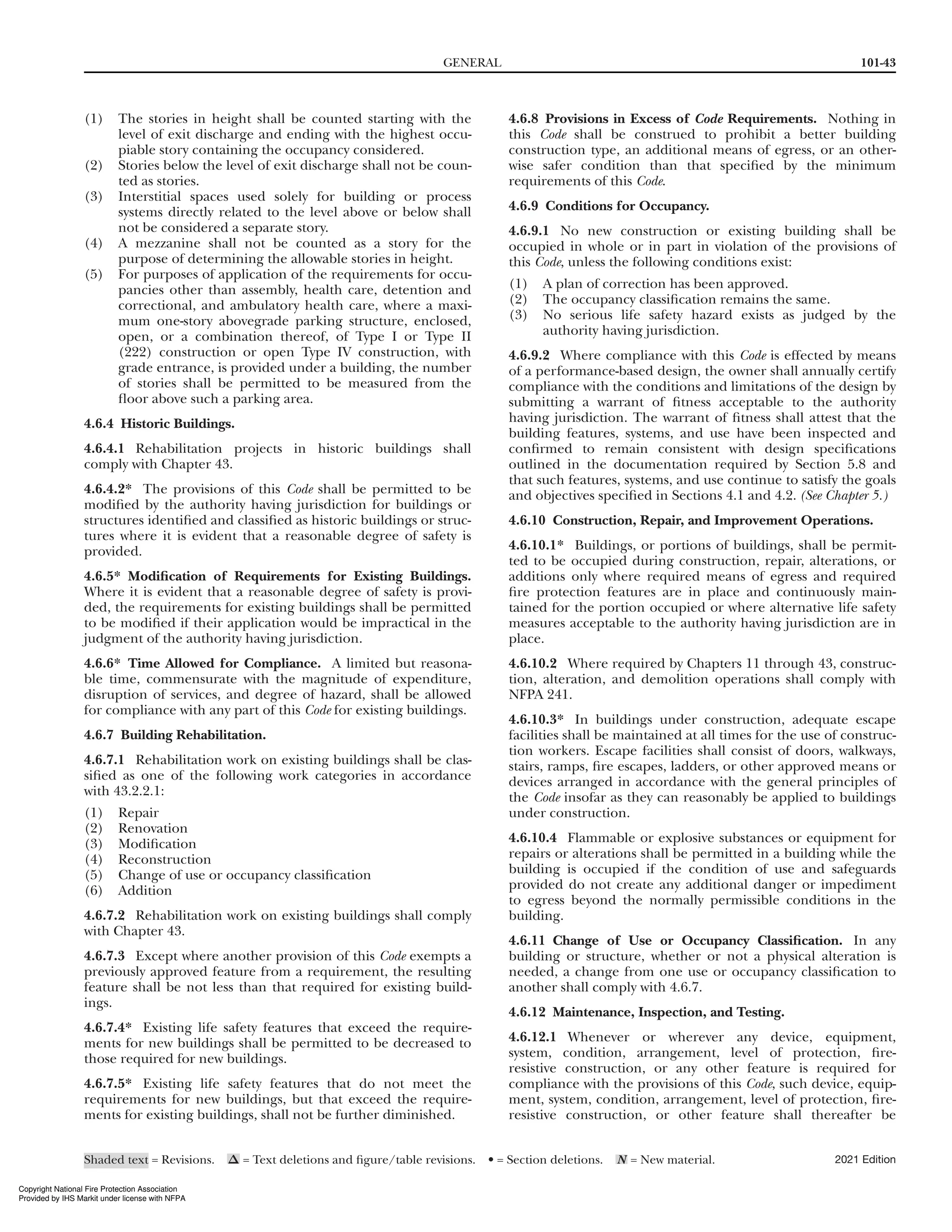 NFPA_101_2021.pdf norma USA seguridad humana | PDF