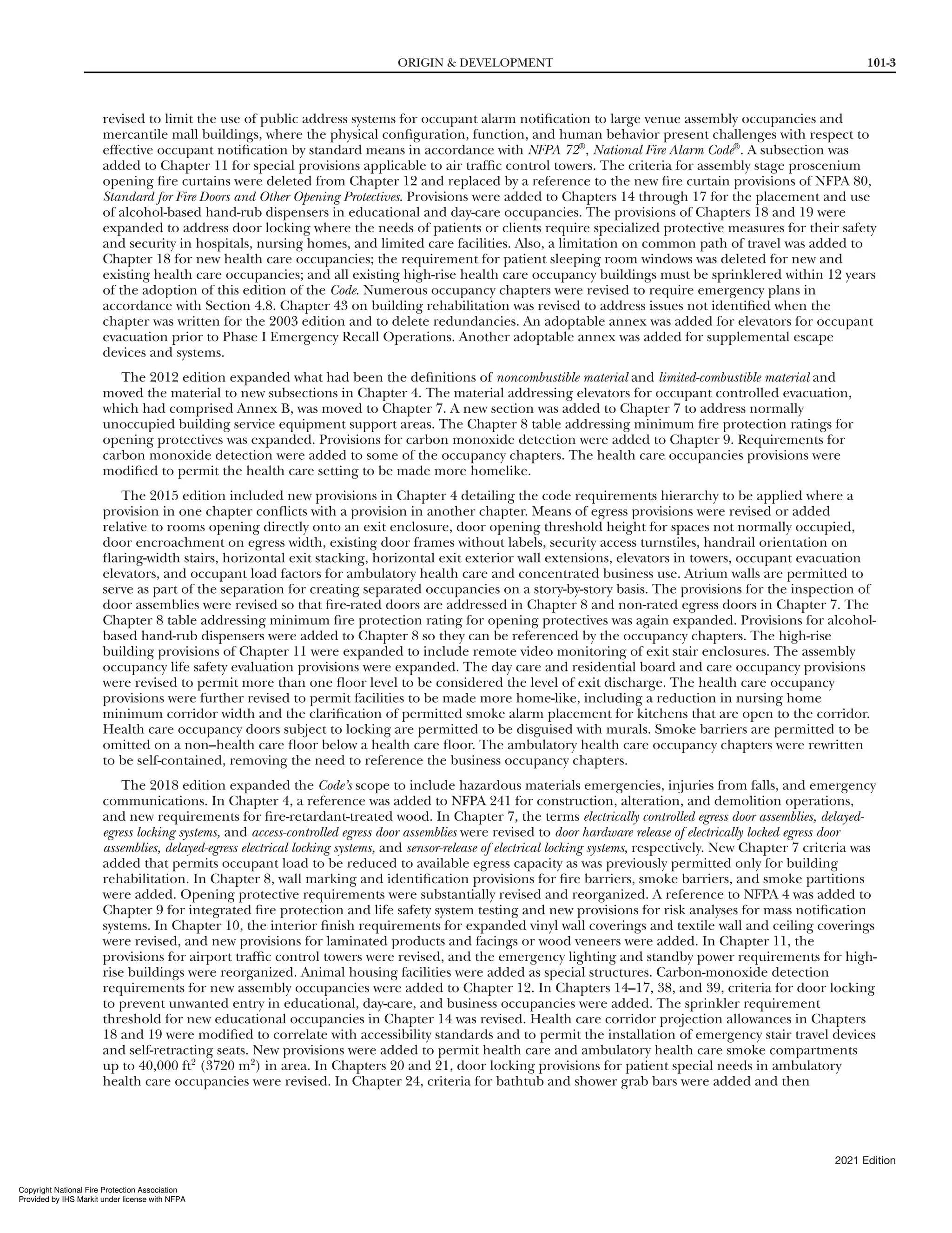 NFPA_101_2021.pdf norma USA seguridad humana | PDF