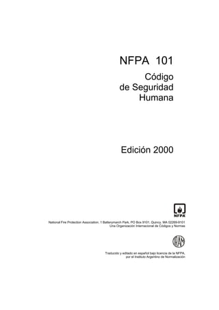 Nfpa 101 codigo de seguridad humana | PDF