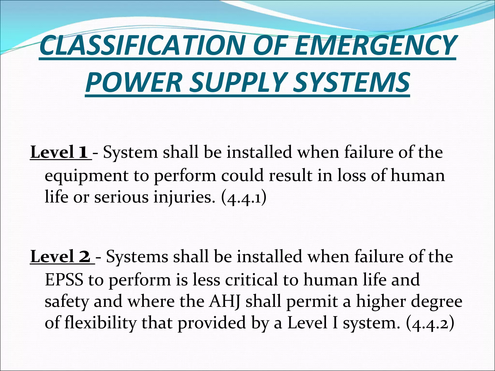 Nfpa 110 review | PDF