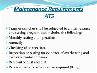 Nfpa 110 review | PDF