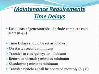 Nfpa 110 review | PDF