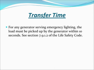 Nfpa 110 review | PDF