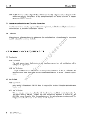 Nfpa 1140 | PDF