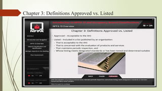 NFPA 13-Module 1-Introduction to NFPA 13 Occupancy and Commodity Hazard ...