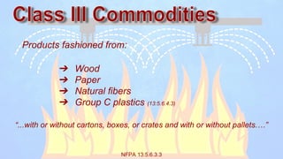 Basic Guide to NFPA 13 Occupancy and Commodity Classifications | PDF