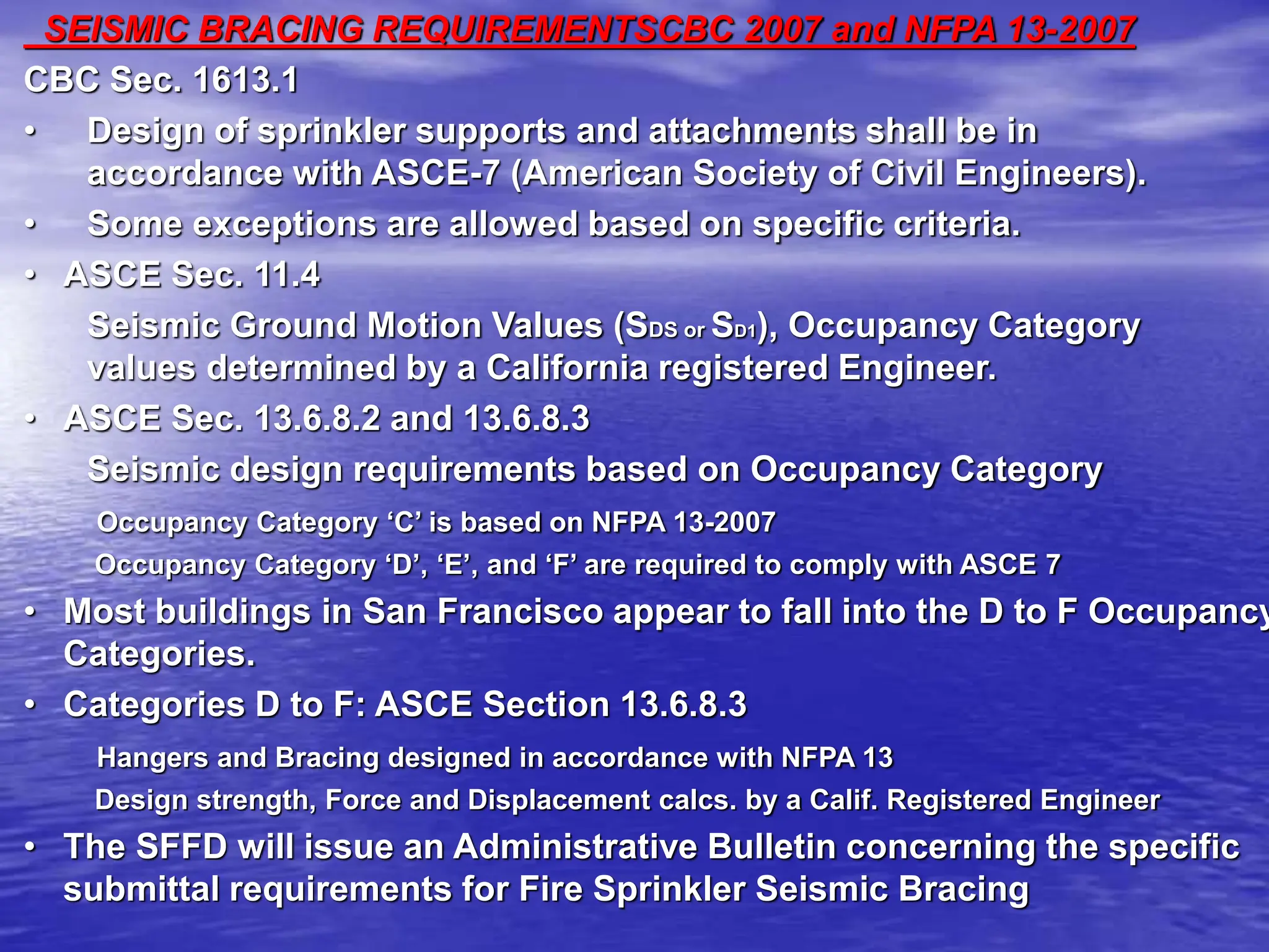 NFPA 13 Installation of Sprinkler Systems.ppt