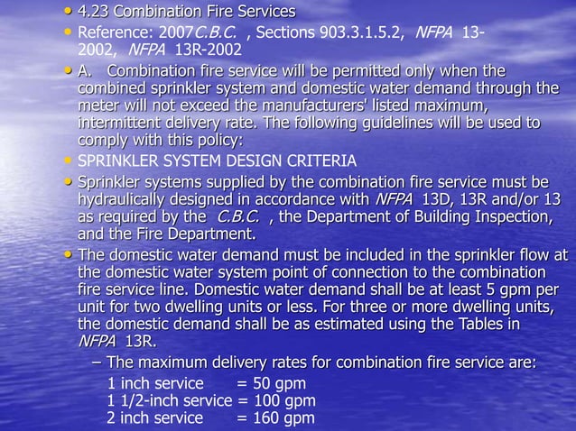 NFPA 13 Installation of Sprinkler Systems.ppt | Home & Garden