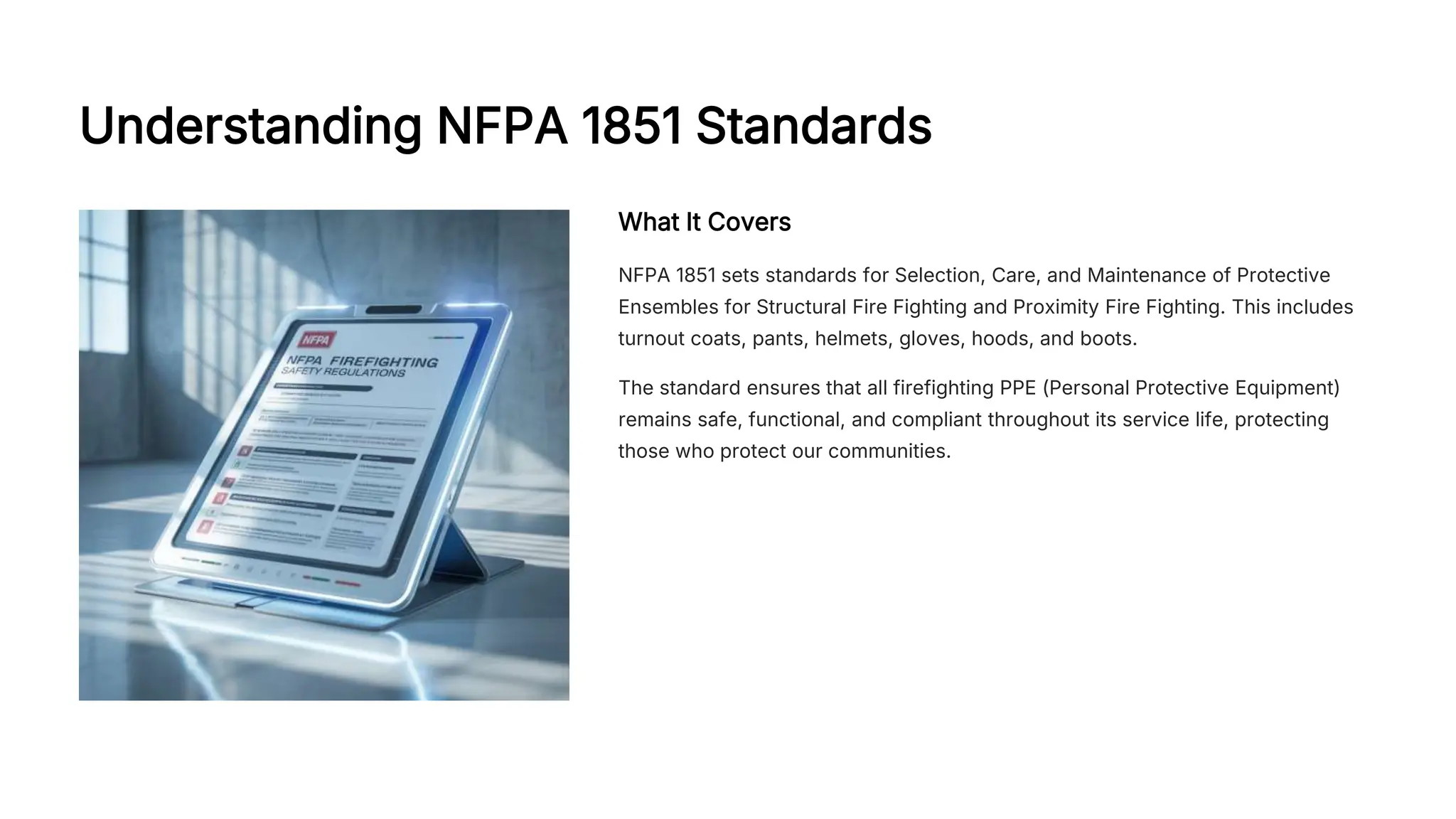 NFPA 1851 Inspection with eAuditor Audits & inspections.pdf