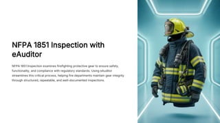 NFPA 1851 Inspection with eAuditor Audits & inspections.pdf