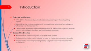 NFPA 2001 presentation on clean fire agent .pptx