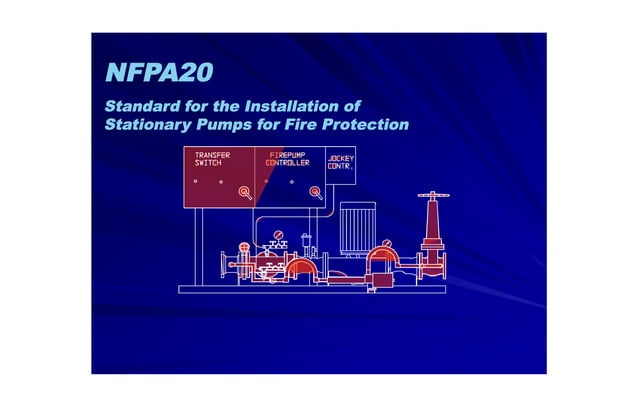 Nfpa20 standard for the installation of stationary pumps for fire ...