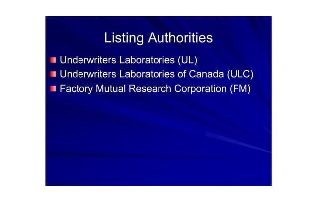 Nfpa20 standard for the installation of stationary pumps for fire ...