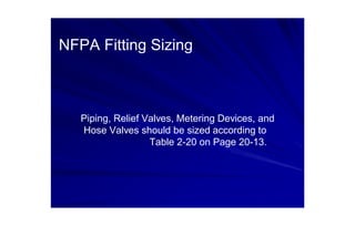 Nfpa20 standard for the installation of stationary pumps for fire ...