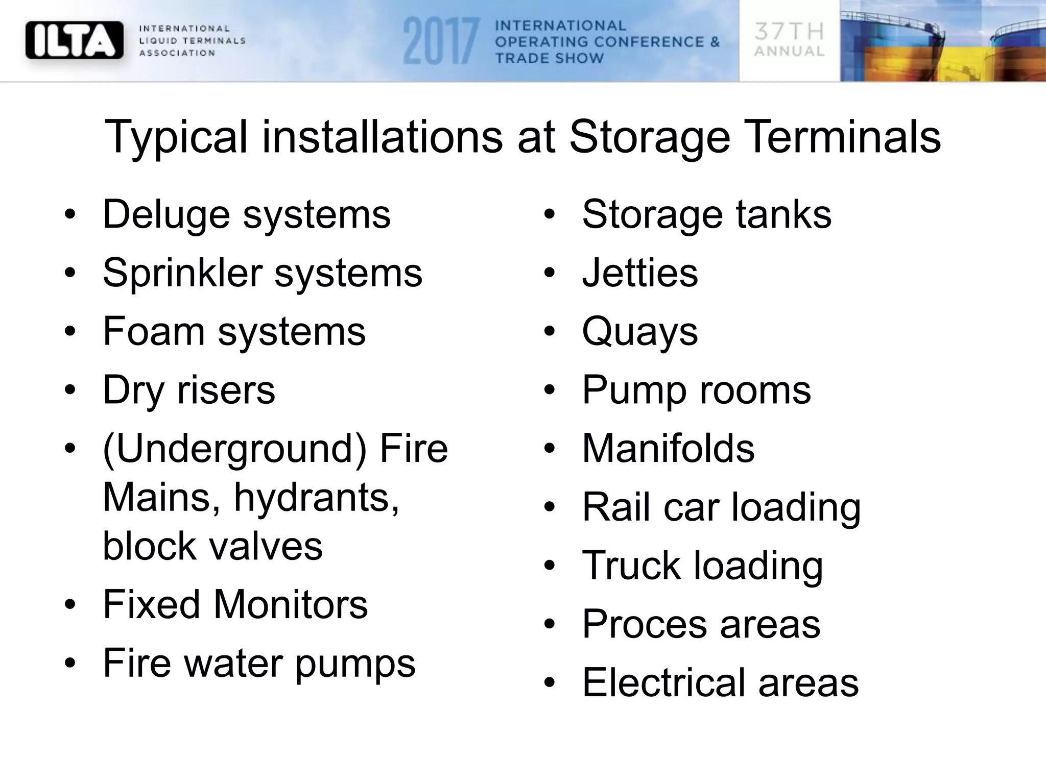 Fire Protection Equipment Inspection, Testing, and Maintenance: An ...