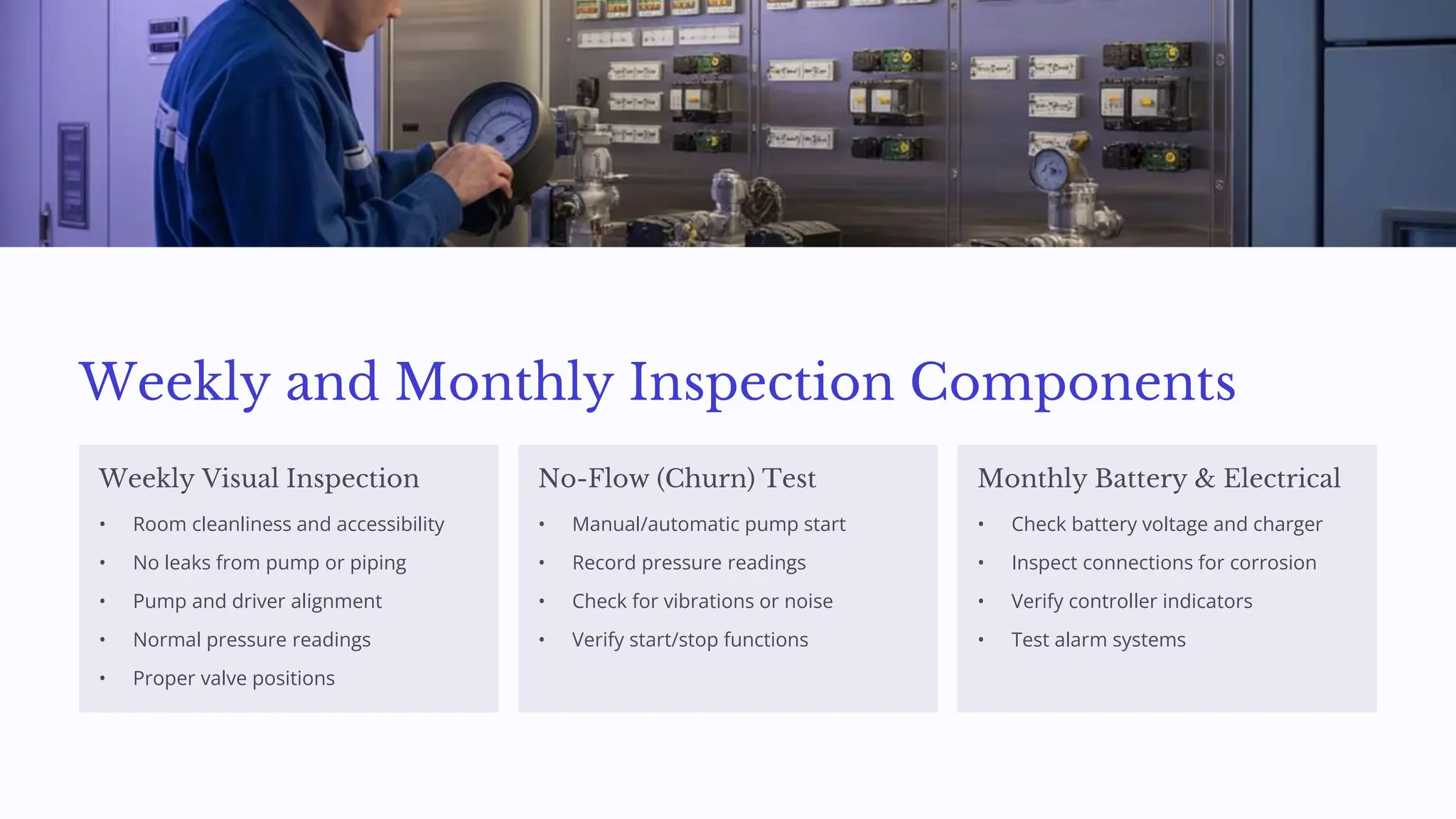 NFPA 25 Fire Pump Inspection with eAuditor Audits & Inspections | PDF