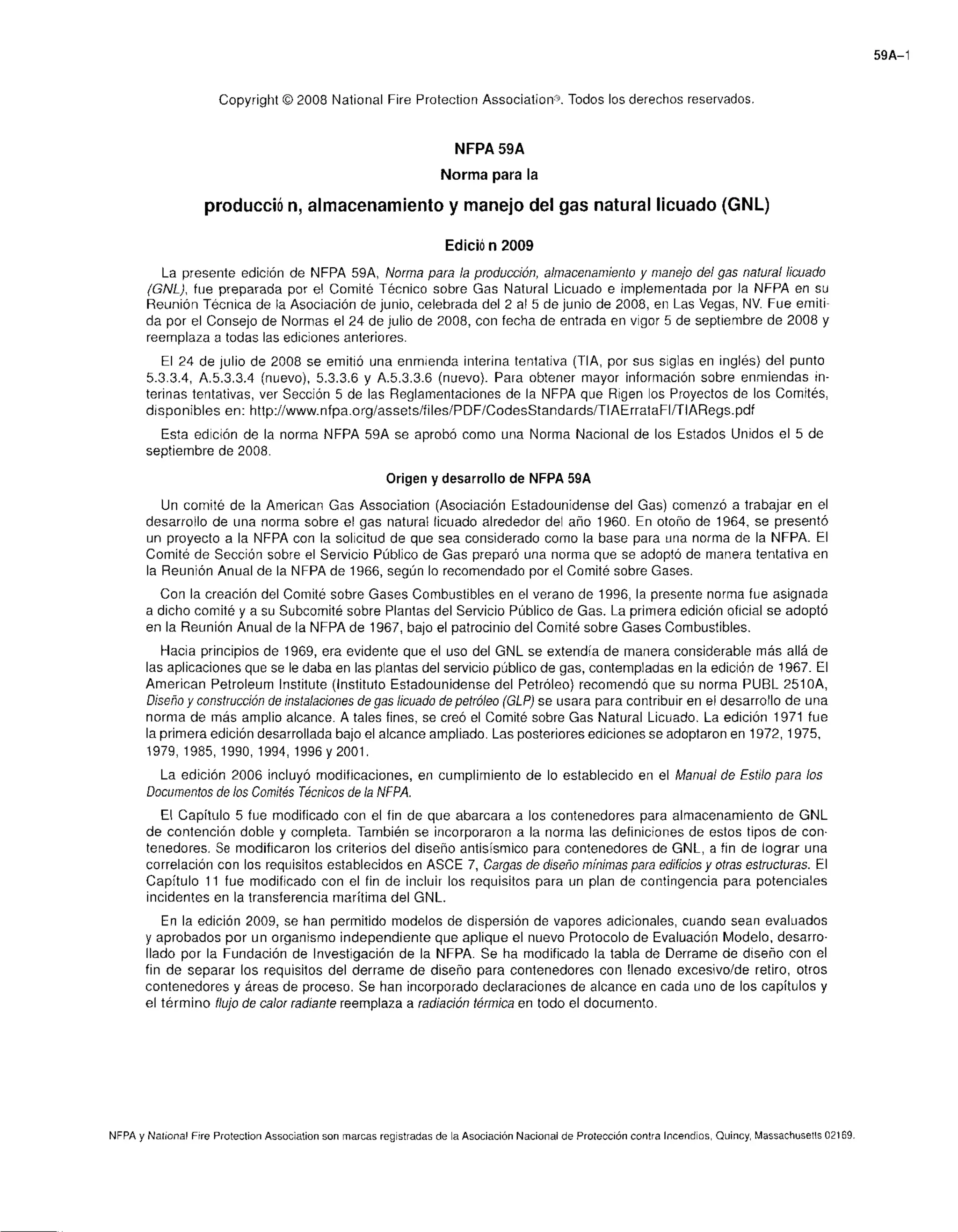 Nfpa 59 a | PDF