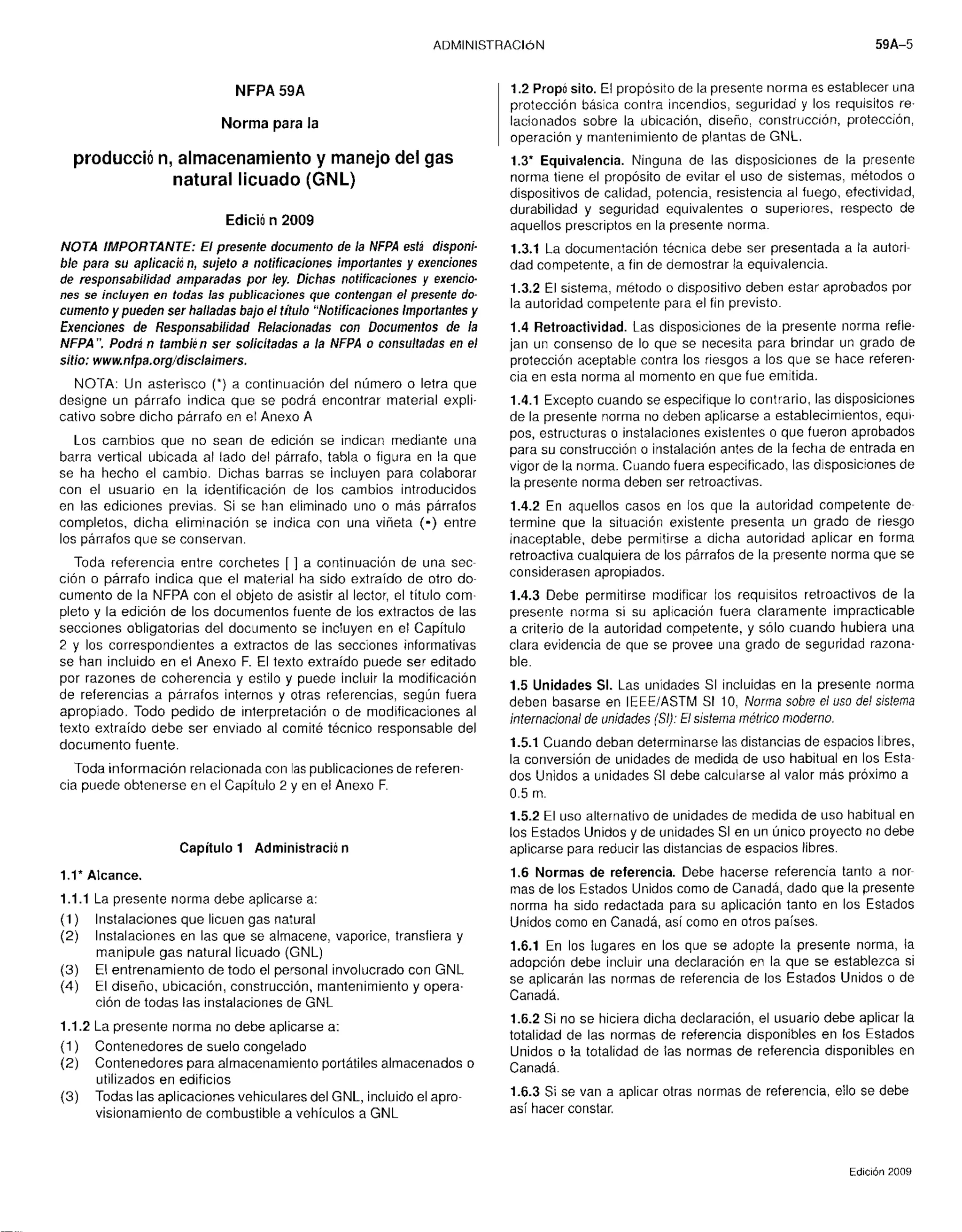 Nfpa 59 a | PDF