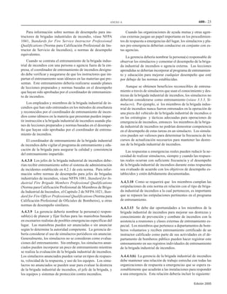 Nfpa 600 standard on industrial fire brigades - 2005 edition espanol | PDF