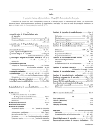 Nfpa 600 standard on industrial fire brigades - 2005 edition espanol | PDF