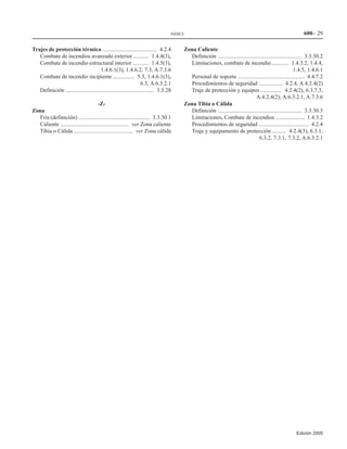 Nfpa 600 standard on industrial fire brigades - 2005 edition espanol | PDF