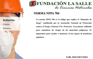 Norma NFPA 704 | PDF