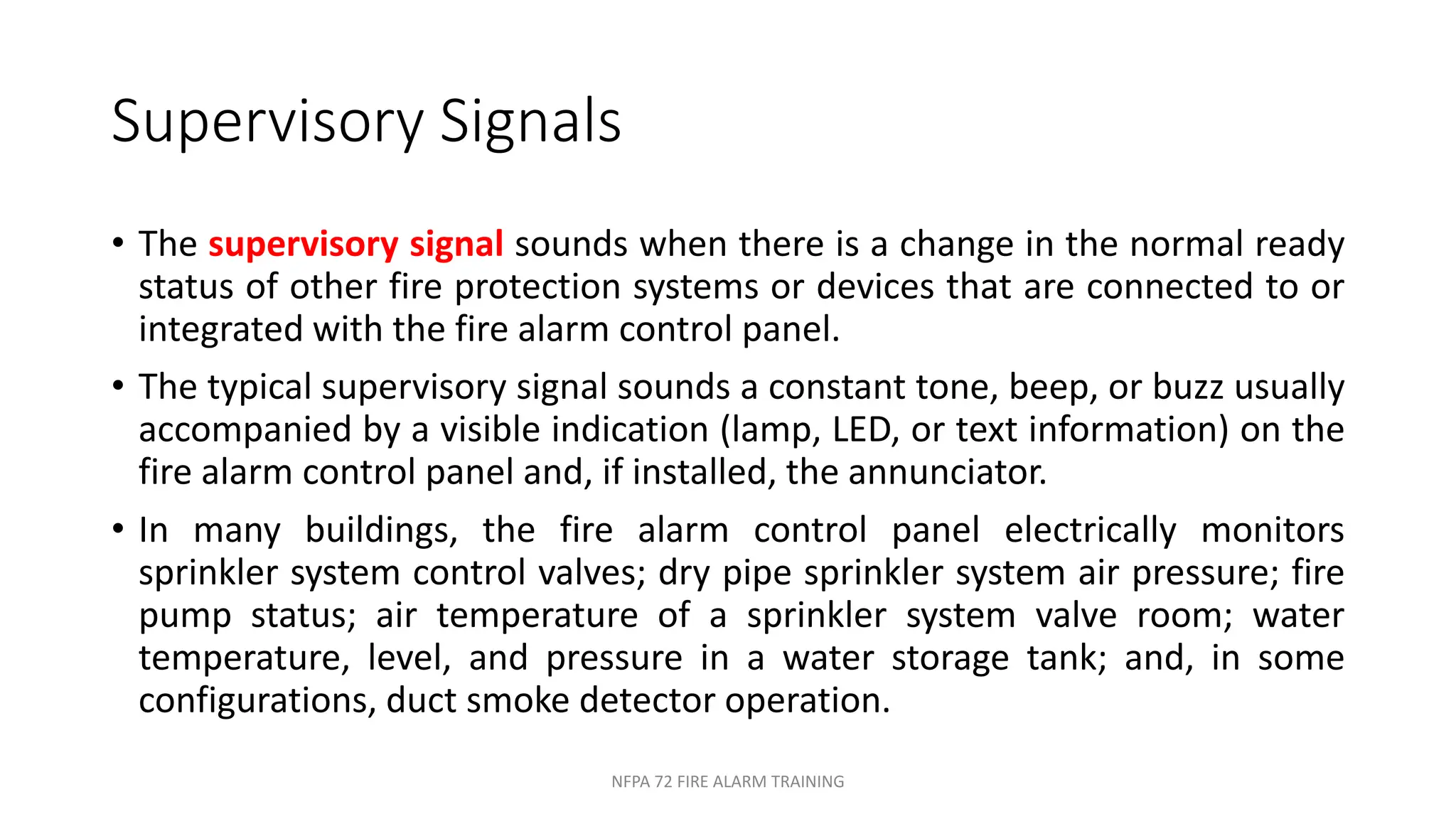 NFPA 72 Fire Alarm Training.pdf fire detection system | PDF