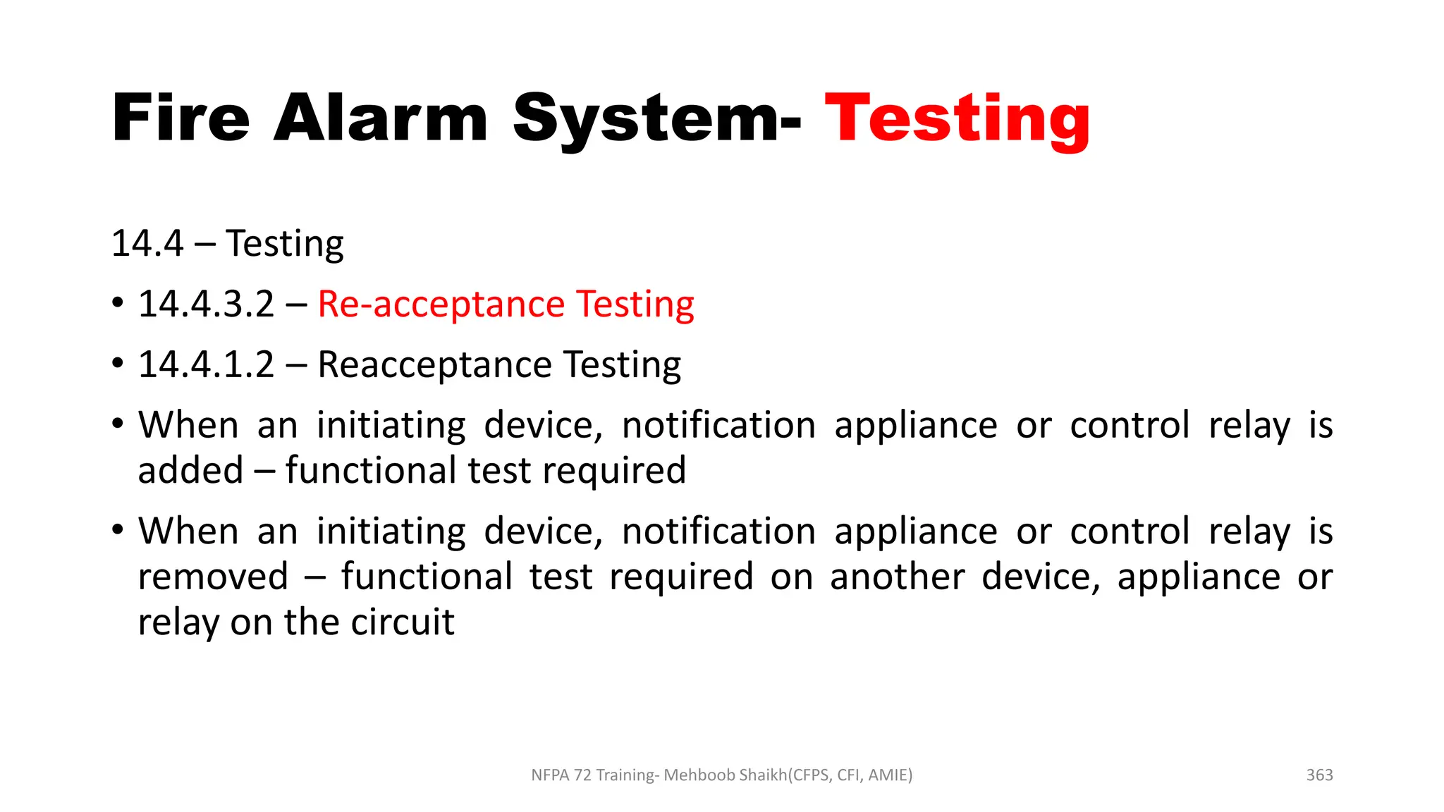 NFPA 72 Fire Alarm Training.pdf fire detection system | PDF