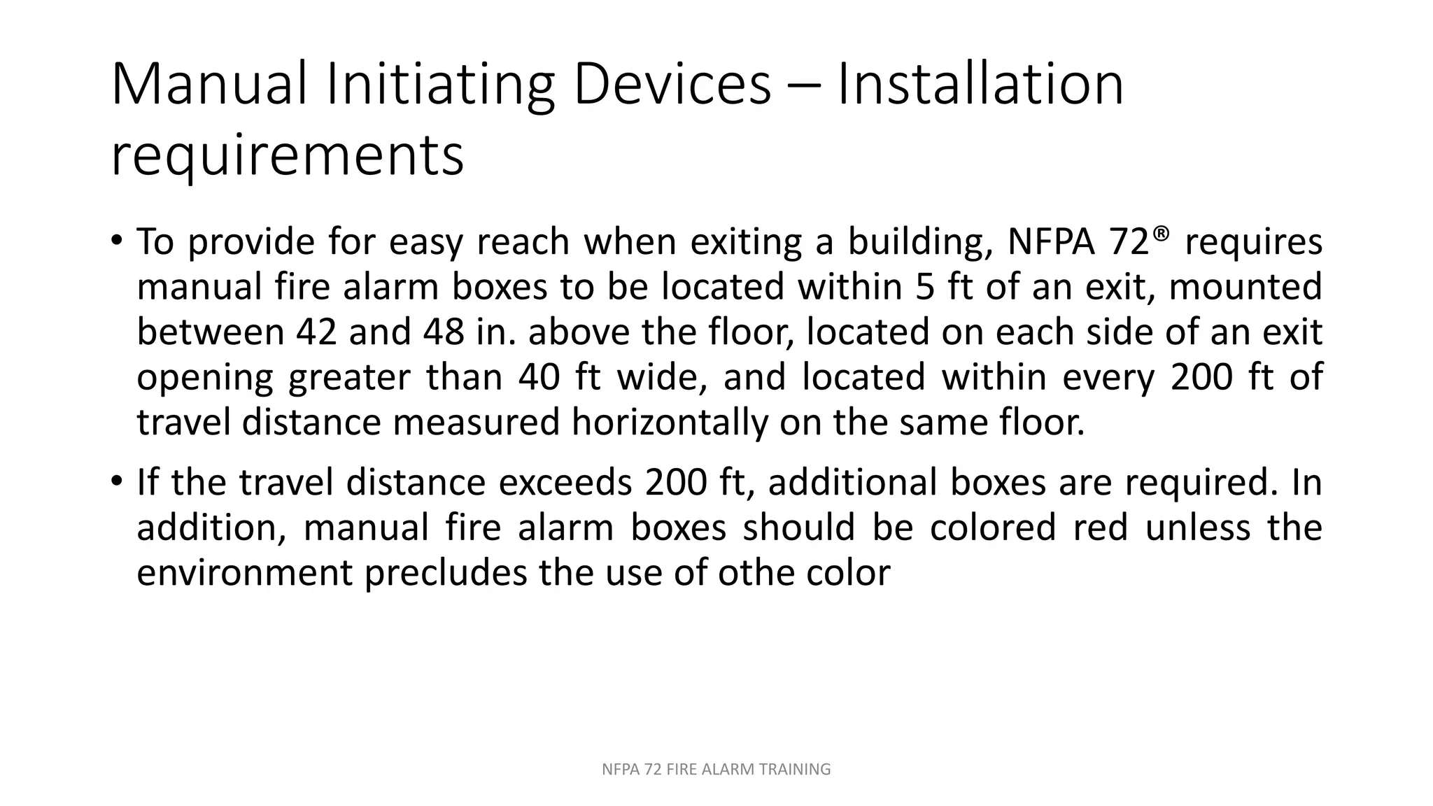 NFPA 72 Fire Alarm Training.pdf fire detection system | PDF
