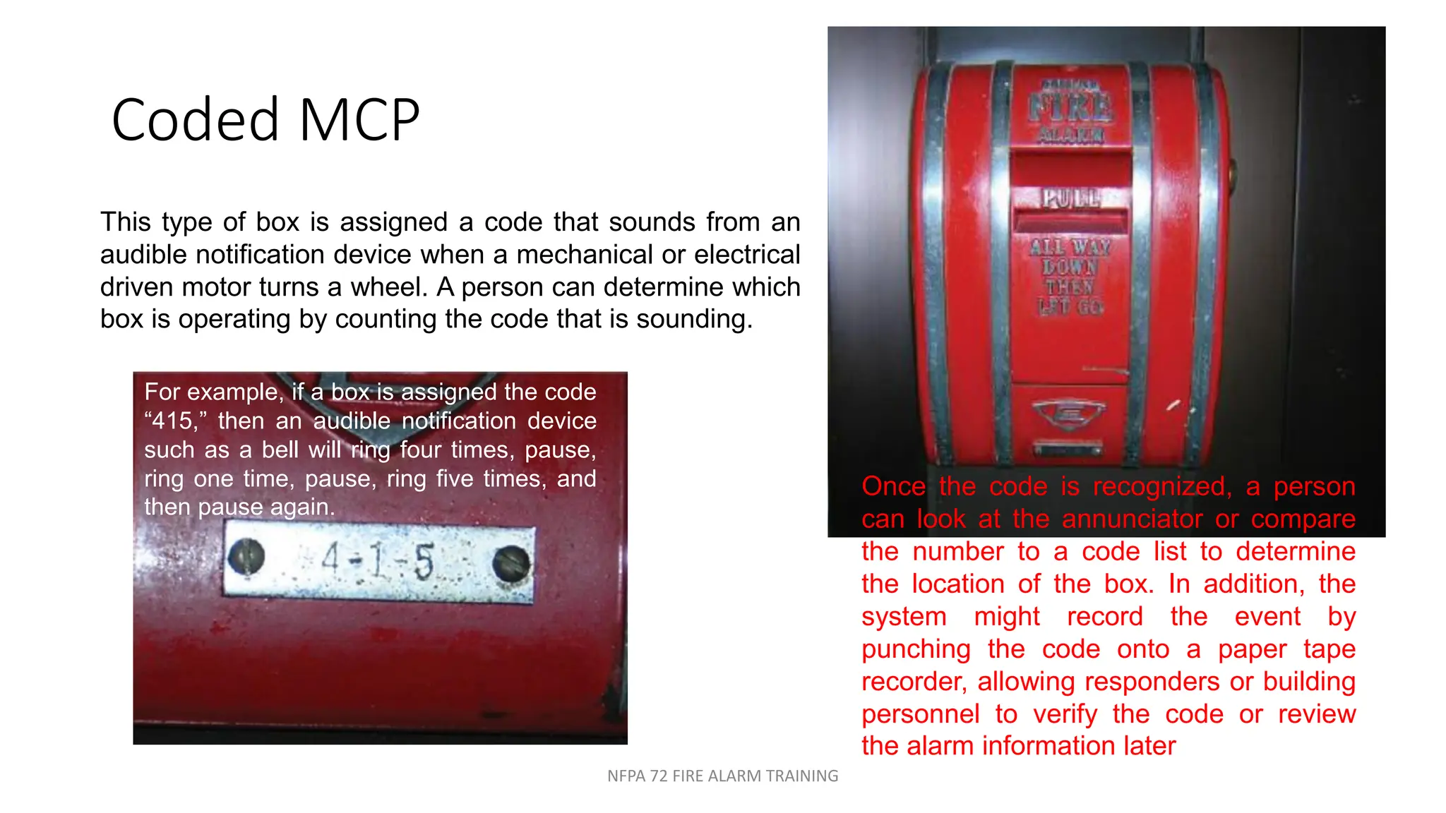 NFPA 72 Fire Alarm Training.pdf fire detection system | PDF