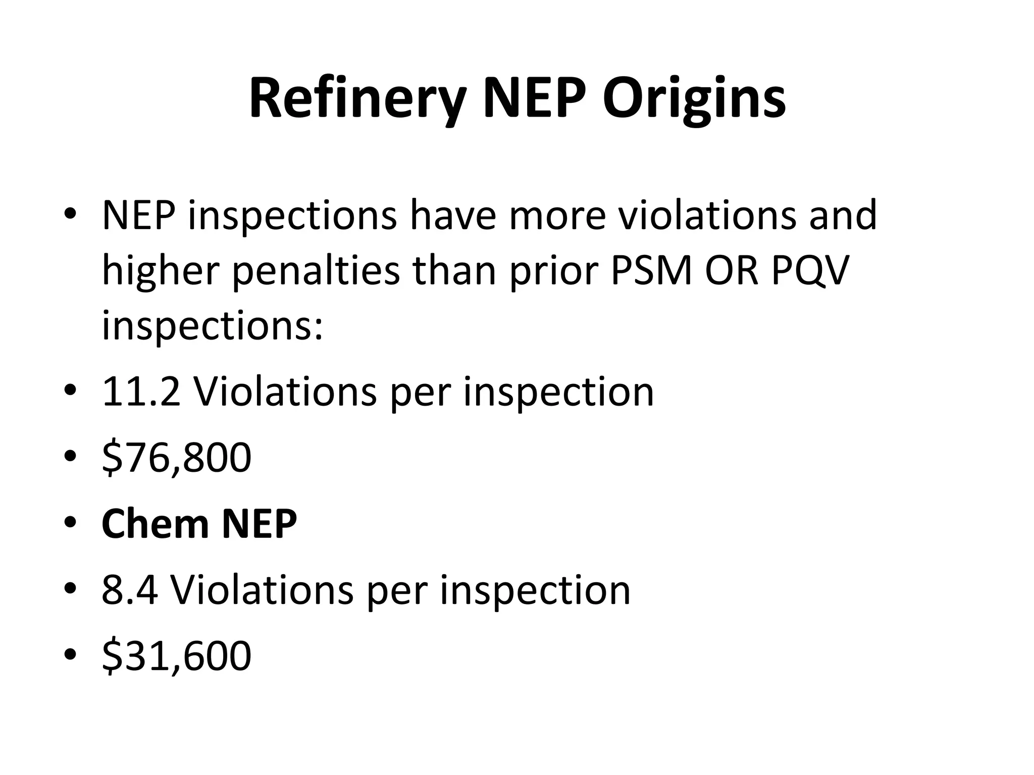 Nfpa process safety and osha, seven keys to surviving a chem nep audi ...