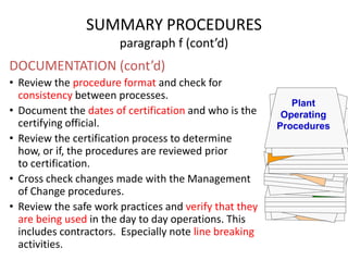 Nfpa process safety and osha, seven keys to surviving a chem nep audi ...
