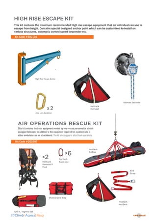 Lifegear - NFPA Rescue catalogue | PDF | First Aid | Injuries