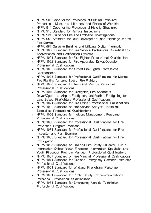 NFPA Standard.docx