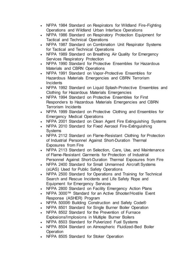 NFPA Standard.docx