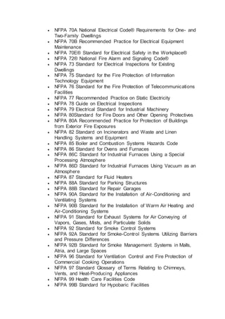 NFPA Standard.docx