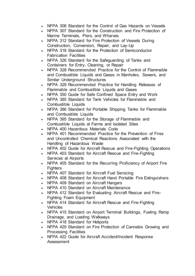 NFPA Standard.docx