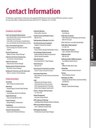 Nfpa standards directory_2017-1 | PDF