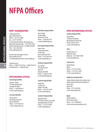 Nfpa standards directory_2017-1 | PDF