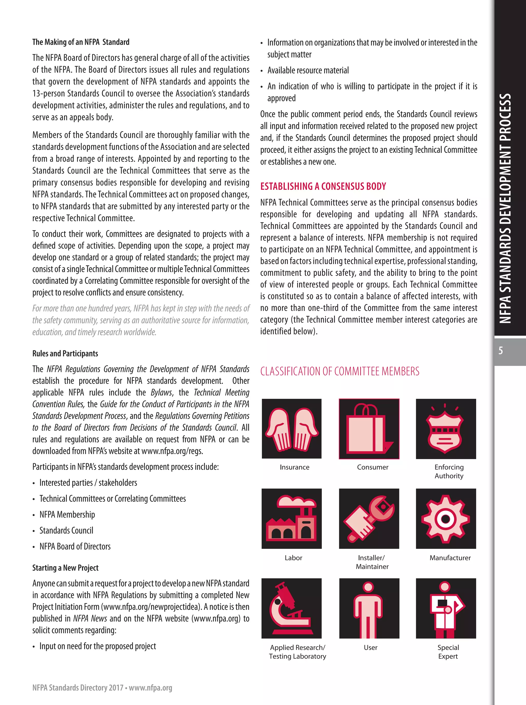 Nfpa standards directory 2017 | PDF