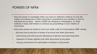 NFRA | PPTX