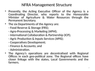National Food Reserve Agency (NFRA)_Brief | PPTX | Agriculture | Industries