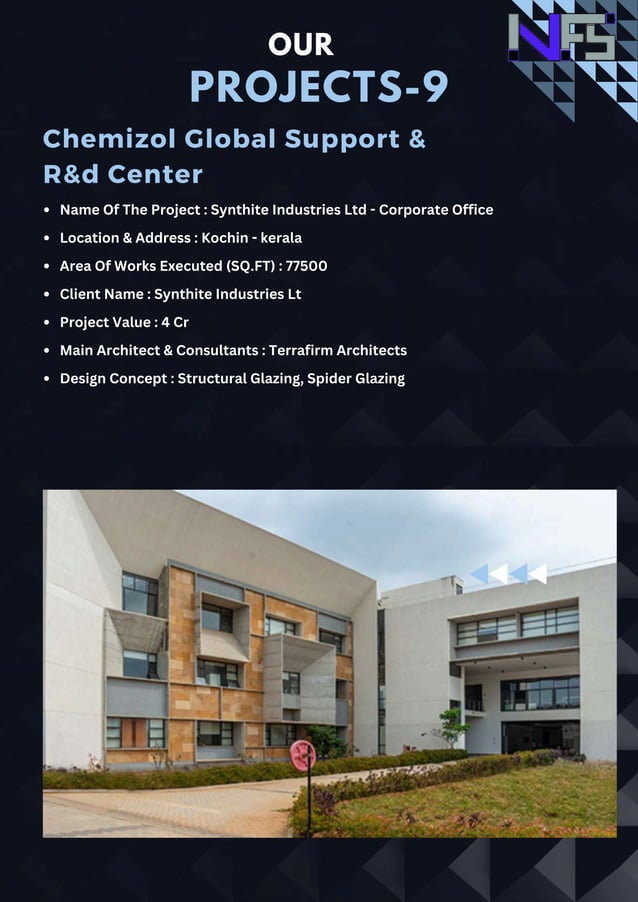 NFS Company Profile for Glazzing Work in India | PDF