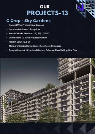 NFS Company Profile for Glazzing Work in India | PDF