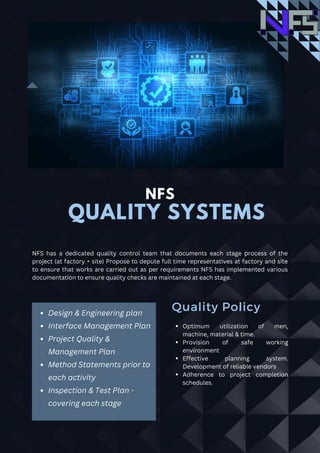 NFS Company Profile for Glazzing Work in India | PDF