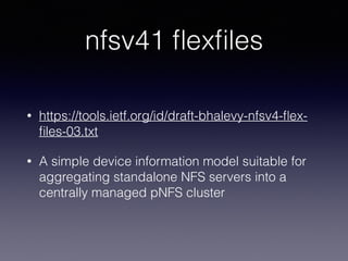 NFS updates for CLSF | PPT