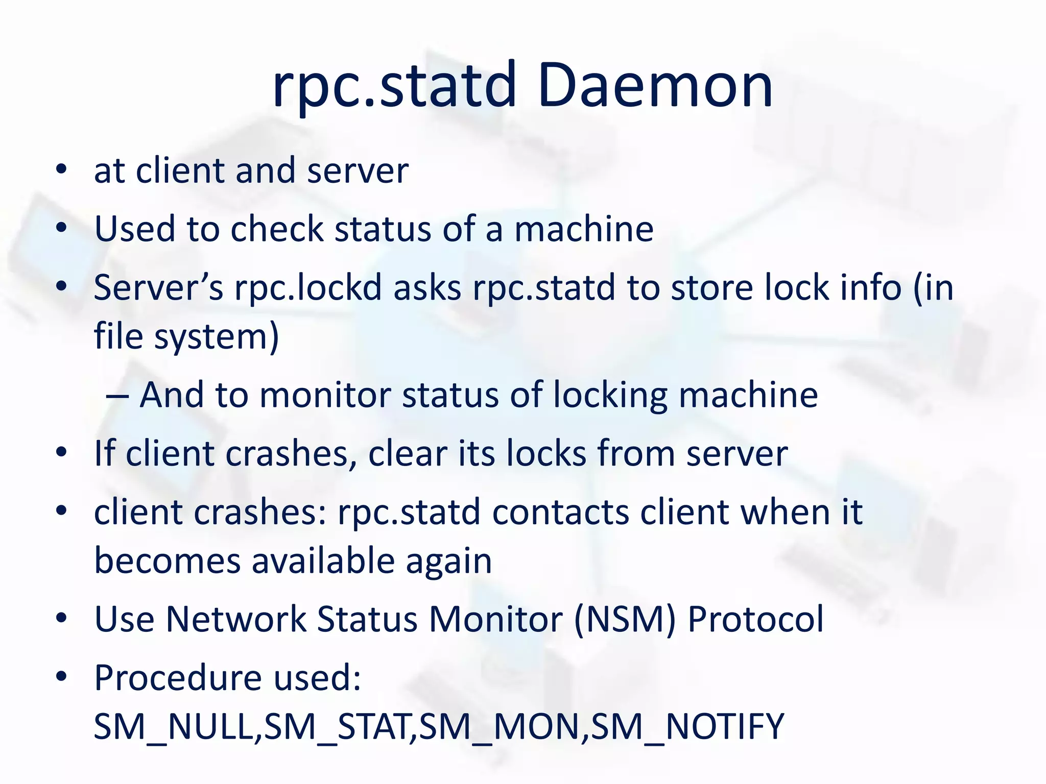 Nfsnetwork File System Pdf Operating Systems Computer Software